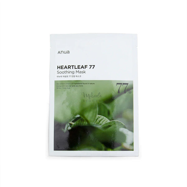 [ANUA] HEARTLEAF 77 SOOTHING MASK (1 MASK) – By Palace Beauty